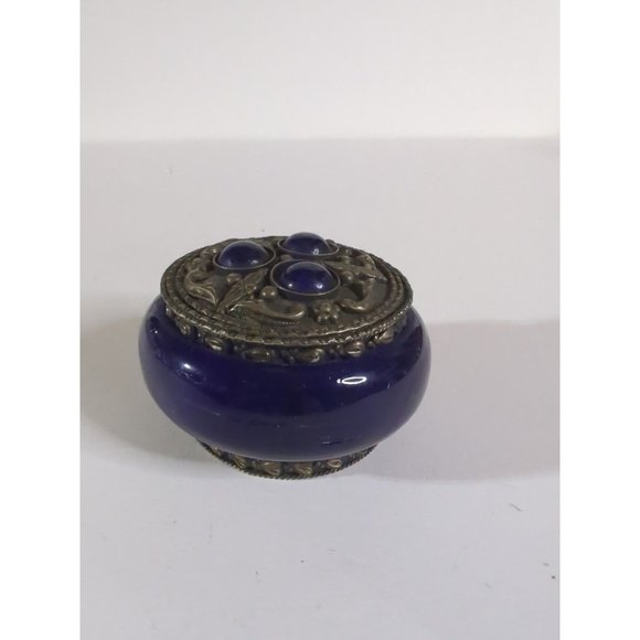 No brand / Not sure | Storage & Organization | Vintage Round Cobalt ...